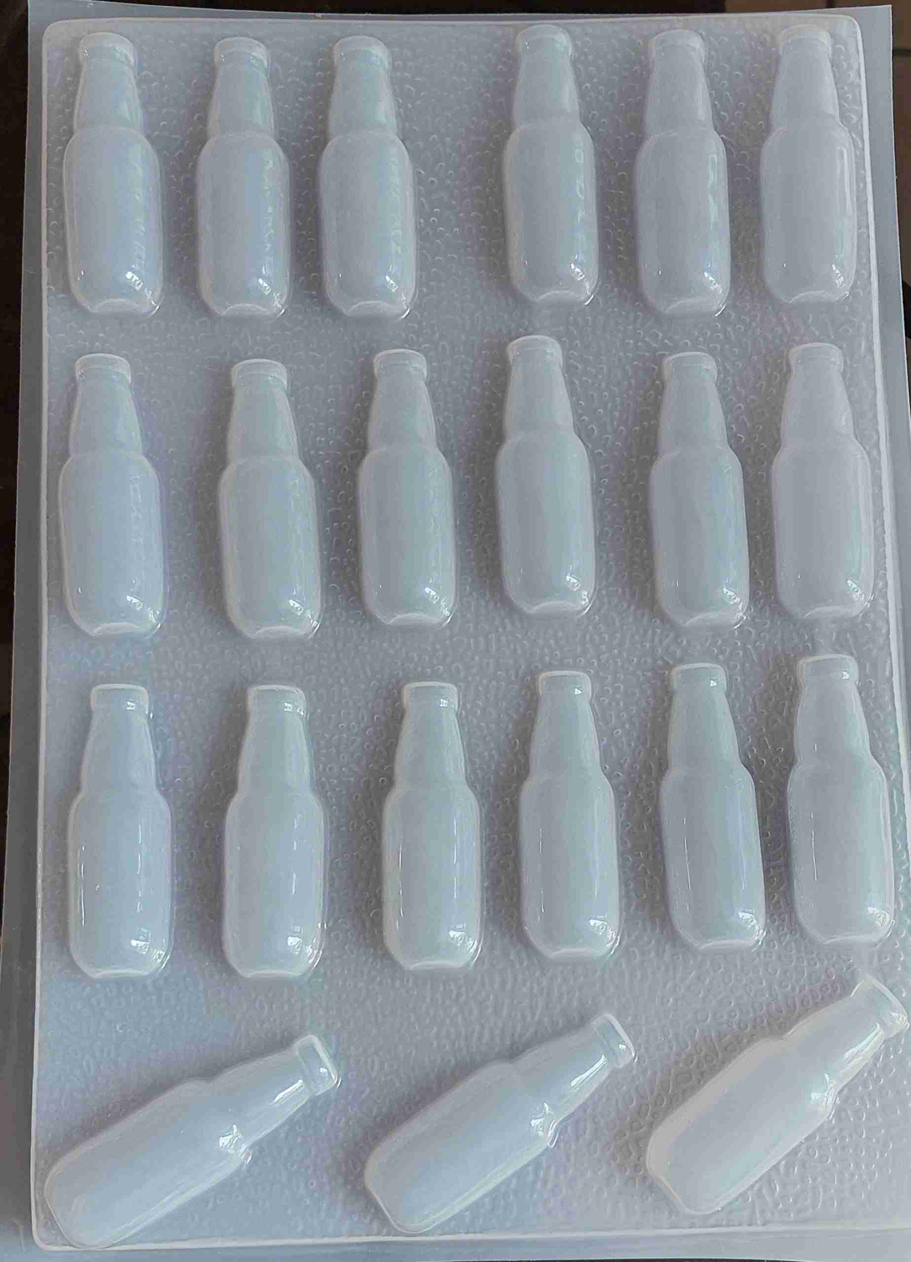Molde Botellitas Mini Gelartistica
