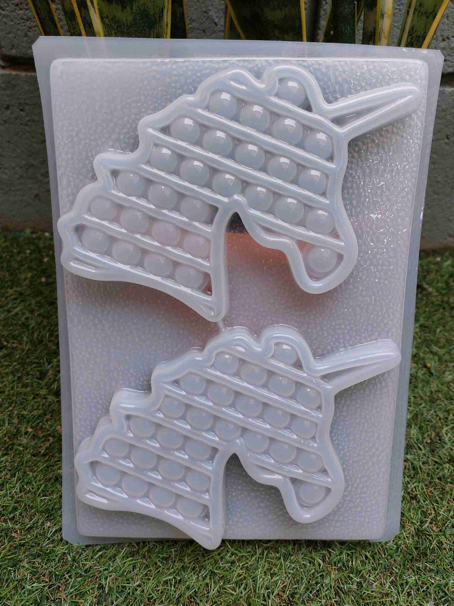 Molde pop It unicornios - Gelartistica