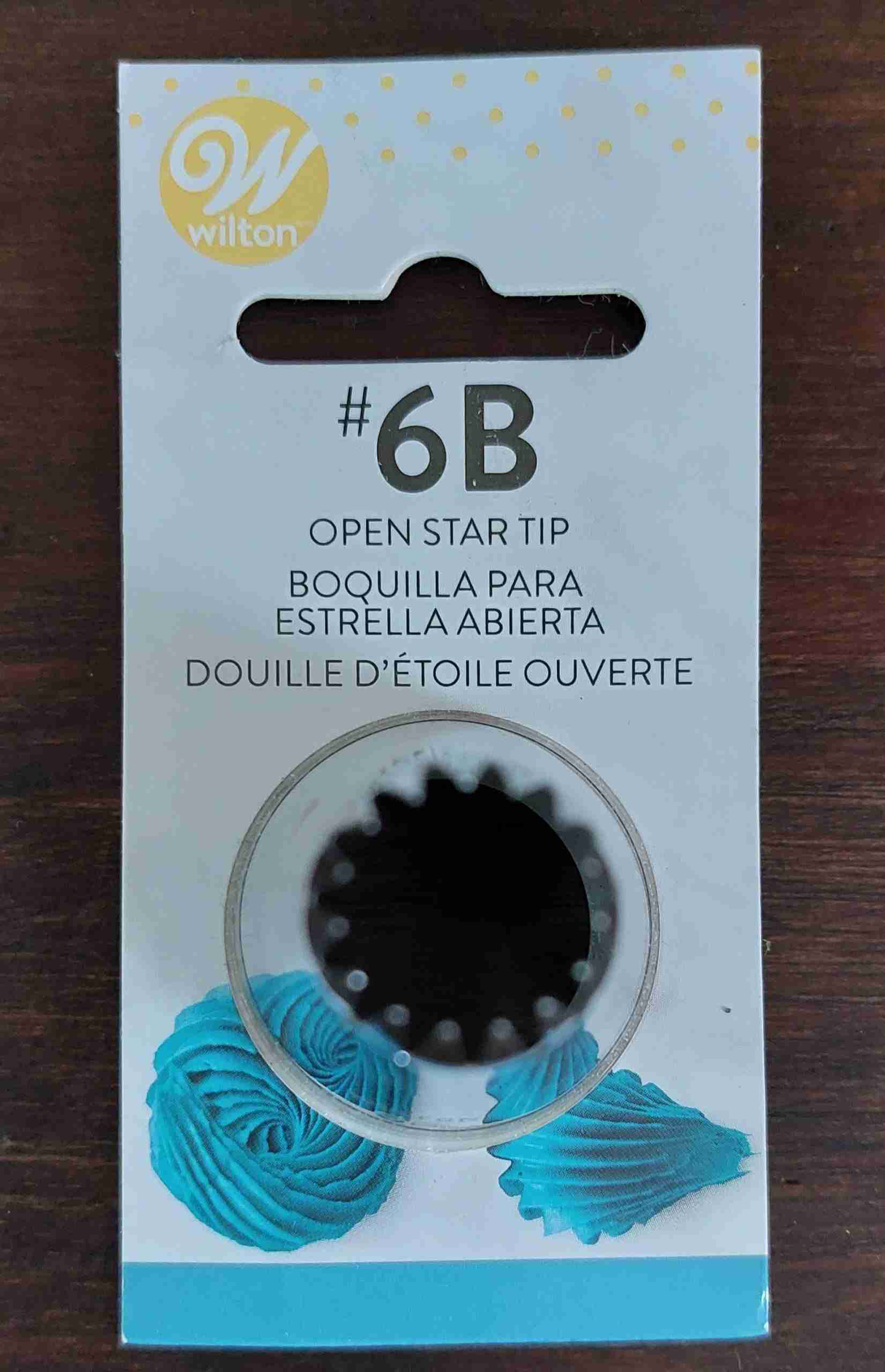 Duya grande #6B Marca wilton - Gelartistica