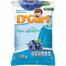 Gelatina D`Gari sabor Mora Silvestre con color de 120 gramos - Gelartistica