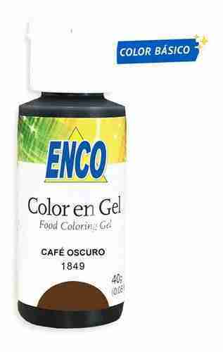 Colorante gel cafè oscuro 40 gramos - Gelartistica