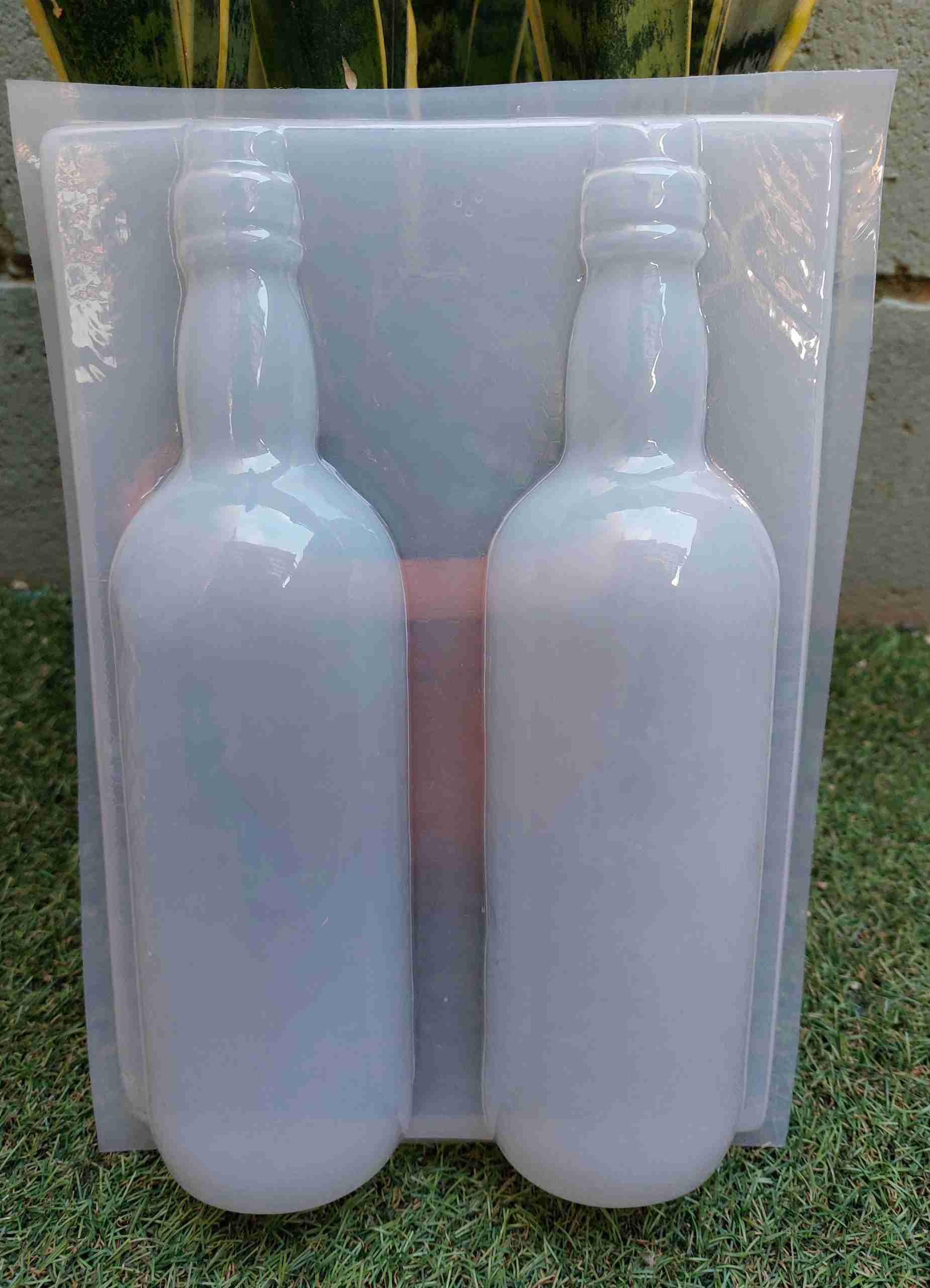 Molde botellas de vino - Gelartistica