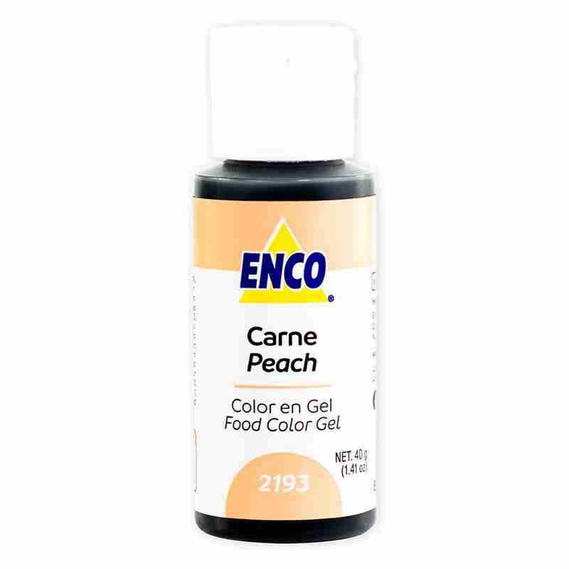 Colorante gel marca Enco color carne 40gramos - Gelartistica