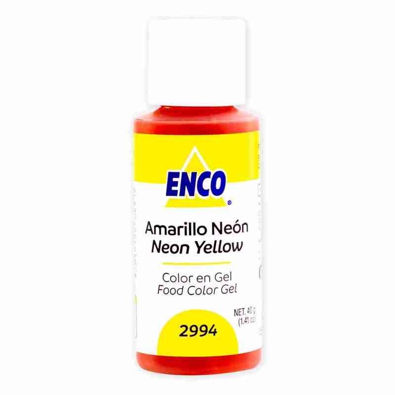 Colorante gel color amarillo neòn 40 gramos - Gelartistica