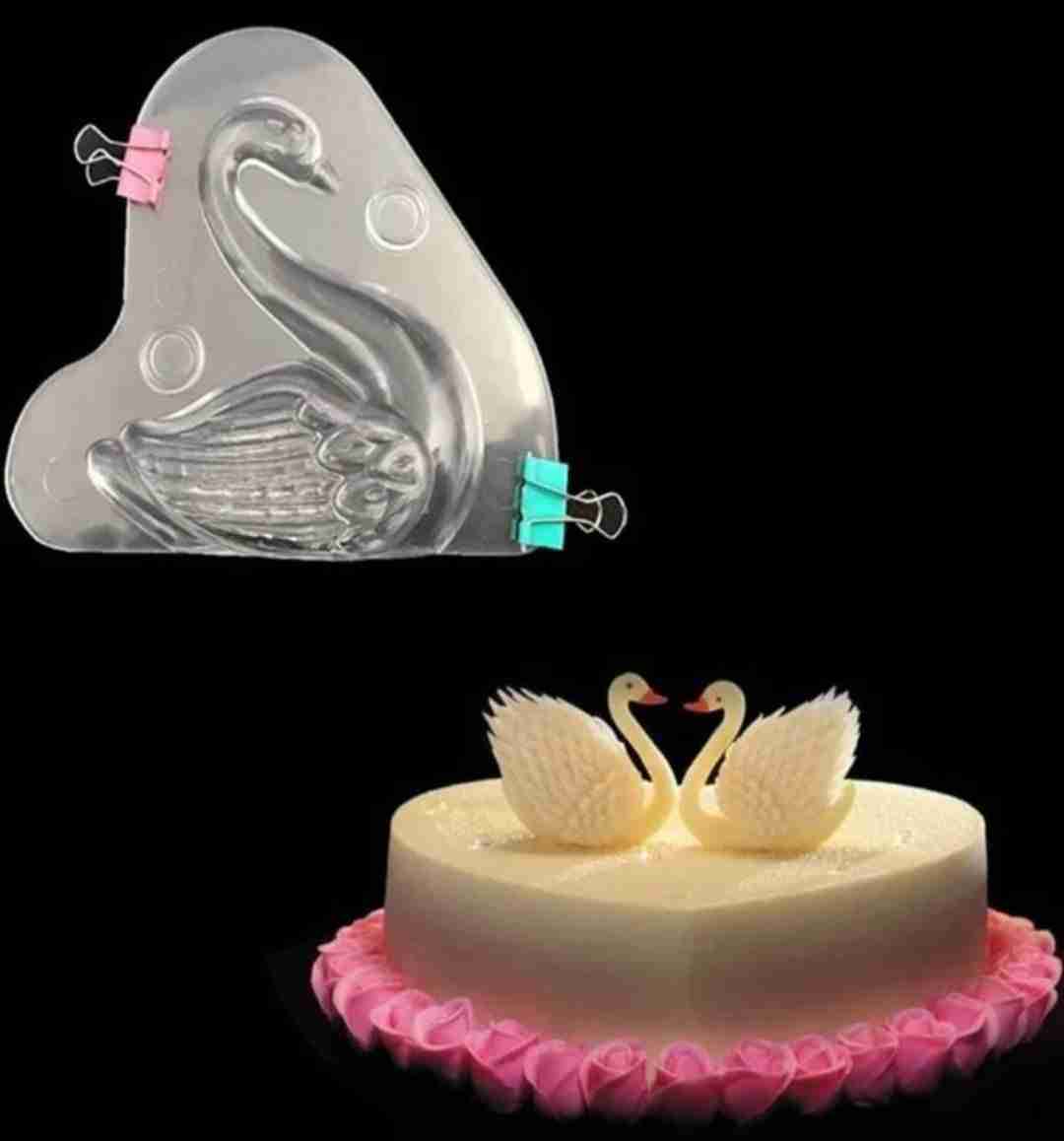 Molde Cisne 3D - Gelartistica